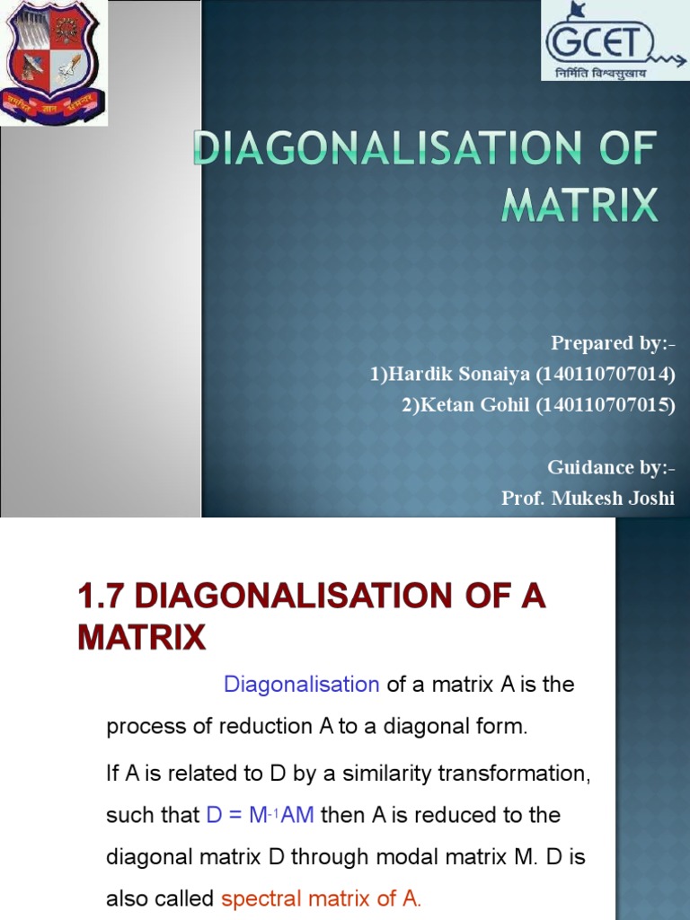 Linear Algebra | PDF | Matrix (Mathematics) | Eigenvalues And Eigenvectors