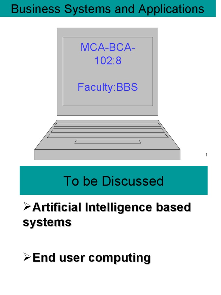 Mca Bca 8 | PDF | Artificial Intelligence | Intelligence (AI) & Semantics