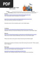 World War I Internet Scavenger Hunt | PDF | World War I | Military Science