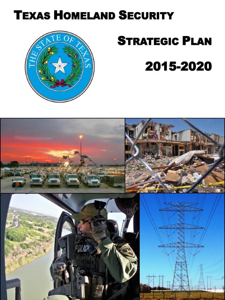 Texas Homeland Security Strategic Plan 2015-2020 | PDF | Computer ...