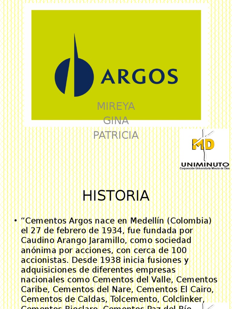 La historia y evolución de Cementos Argos, un líder regional en la ...