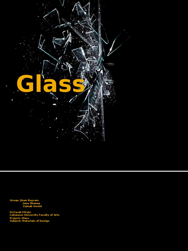Glass | PDF | Glasses | Window