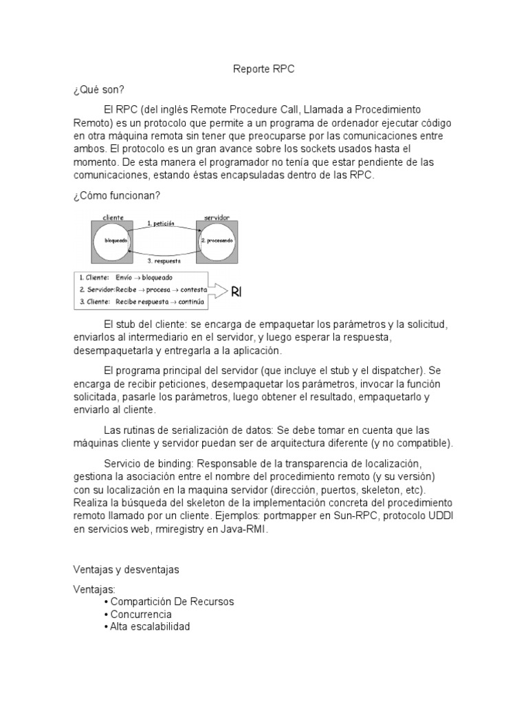 Explicación detallada de los conceptos clave de RPC (Remote Procedure ...