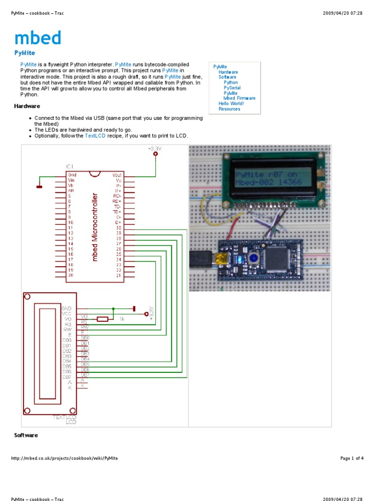 Python On A Chip (Phyton-on-a-Chip) | PDF | Python (Programming ...