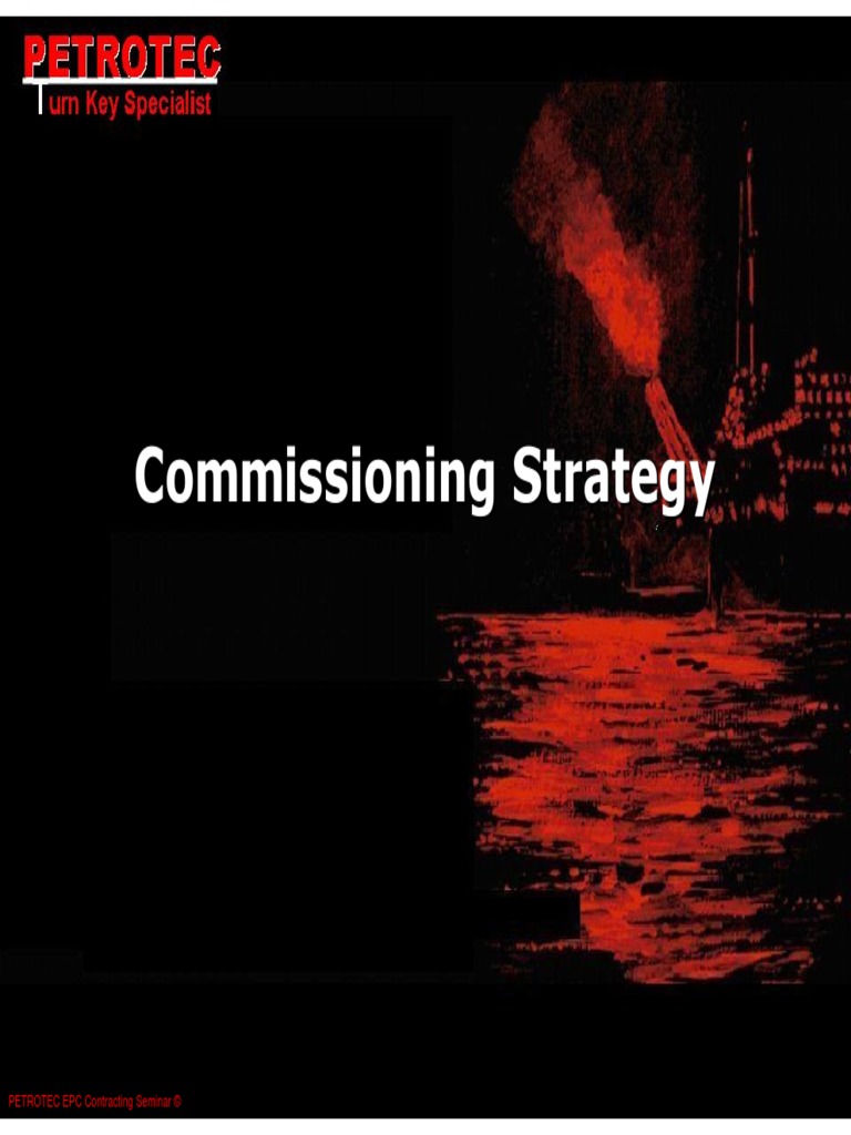 Commissioning Strategy | PDF | Instrumentation | Leak