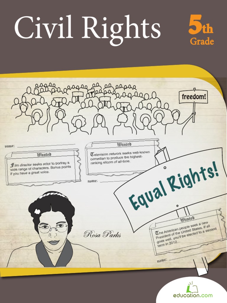 Civil Rights Workbook | PDF | Brown V. Board Of Education | African ...