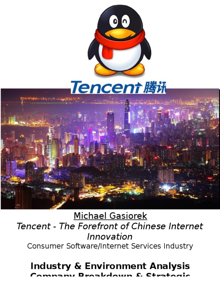 Tencent: China's Internet Innovator | PDF | Tencent | We Chat