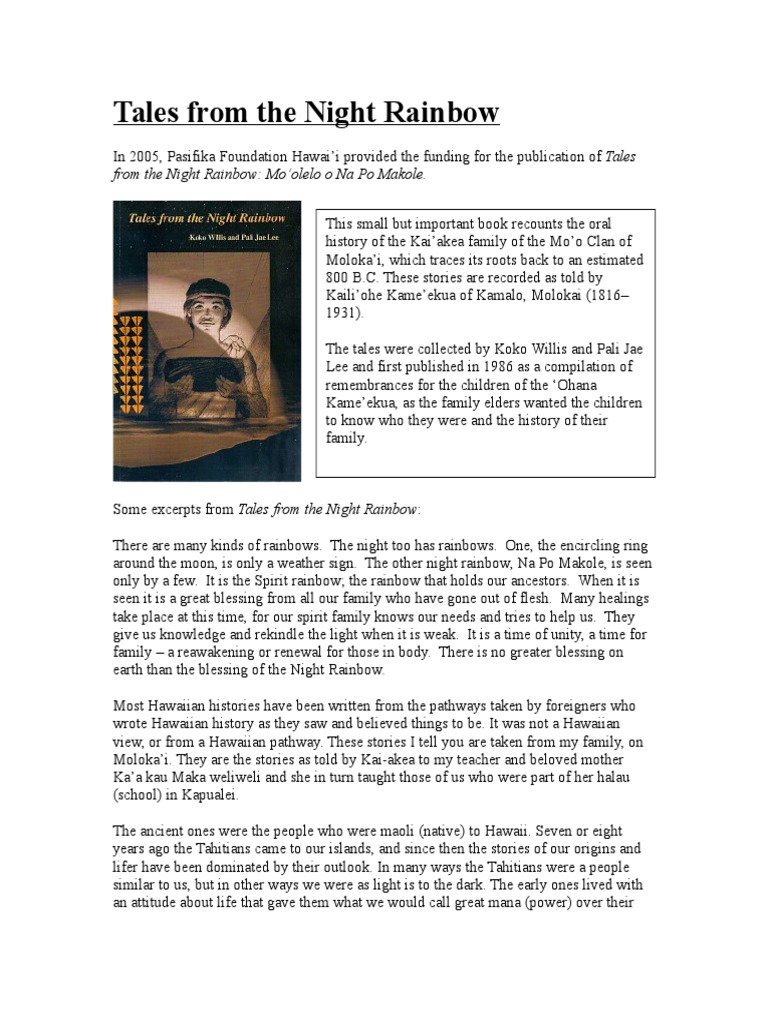 Excerpts Tales From The Night | PDF | Religion & Spirituality