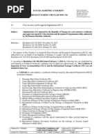 ECM GD-10 - USCG COFR Application Process | PDF | Surety | Guarantee