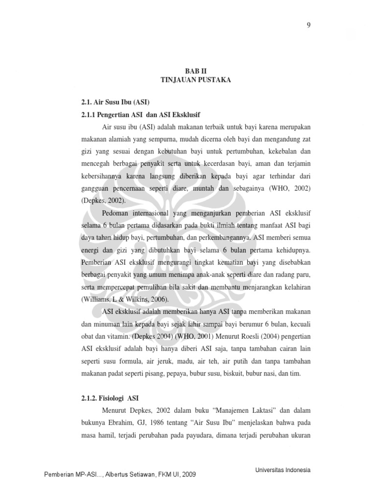 ASI Dan MP-ASI | PDF