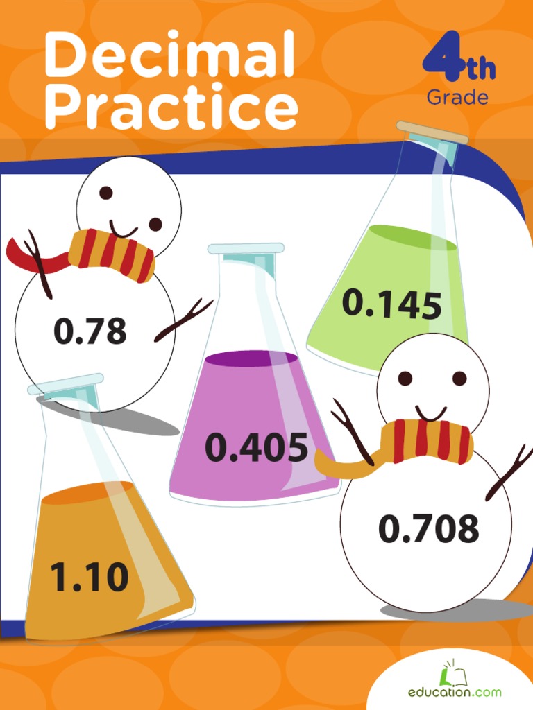Decimal Practice Workbook | PDF | Teaching Mathematics