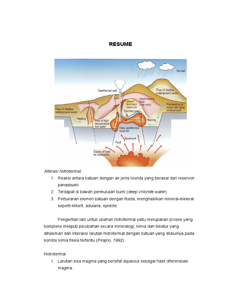 Alterasi Hidrotermal | PDF | Sains & Matematika