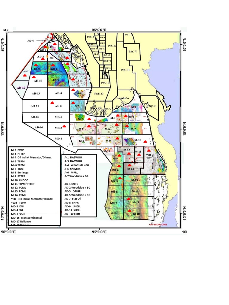 Offshore Map | PDF