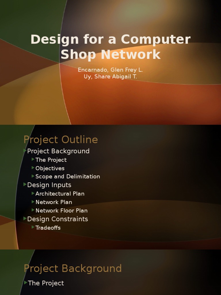 Design For A Computer Shop Network | PDF | Ip Address | Network Switch