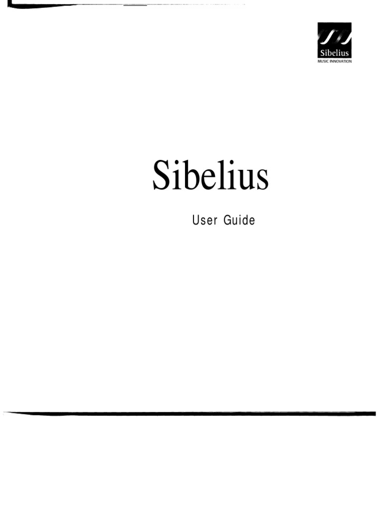 Big Manual Sibelius | PDF | Installation (Computer Programs) | Computer ...