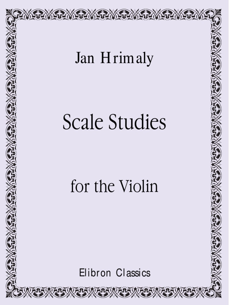 Hrimaly Scale Studies for Violin | PDF