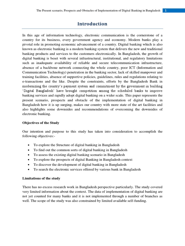 Assignment of Digital Banking | PDF | Online Banking | Banks & Banking