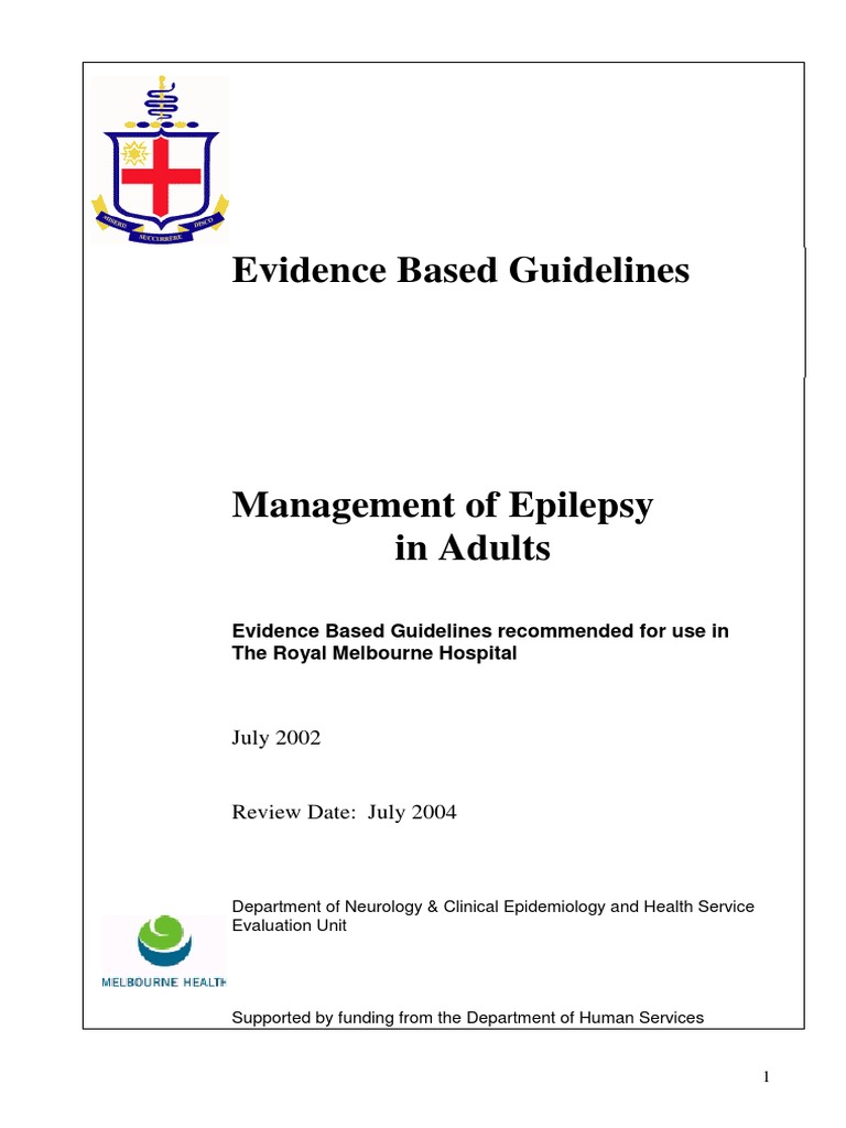 Guideline for Epilepsy | Epilepsy | Neurology