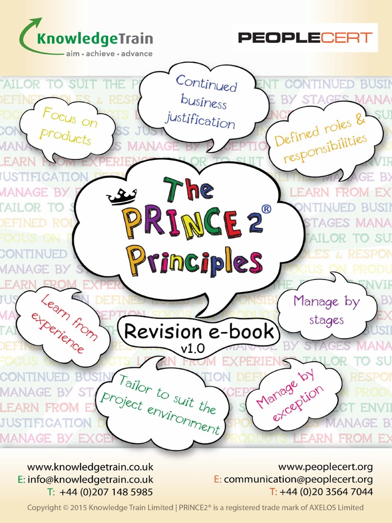 PRINCE2 Principles for Project Management | PDF | Project Management ...