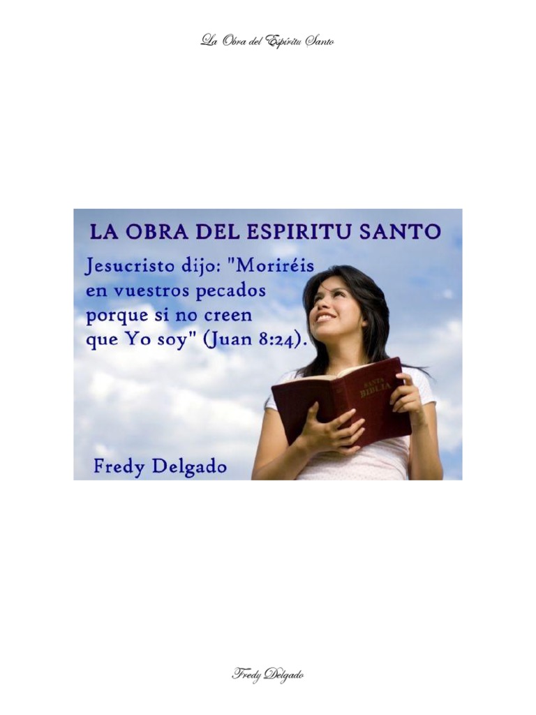 La Obra Del Espiritu Santo | PDF | espíritu Santo | Pecado