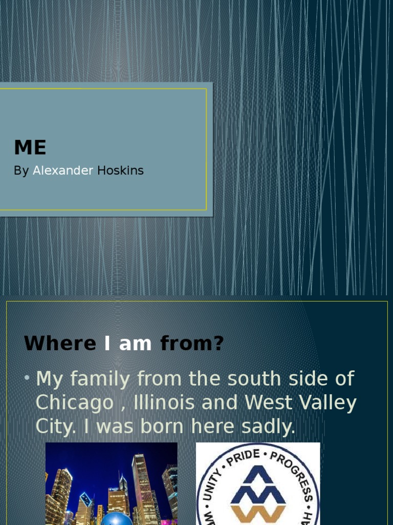 Personal Profile of Alexander Hoskins | PDF