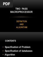 Flowcharts For Pass 1 and Pass 2 of | PDF