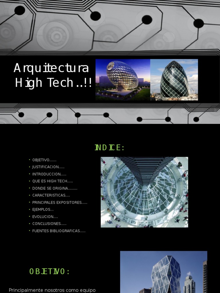 Arquitectura High Tech | PDF | Medios de arte | Estética