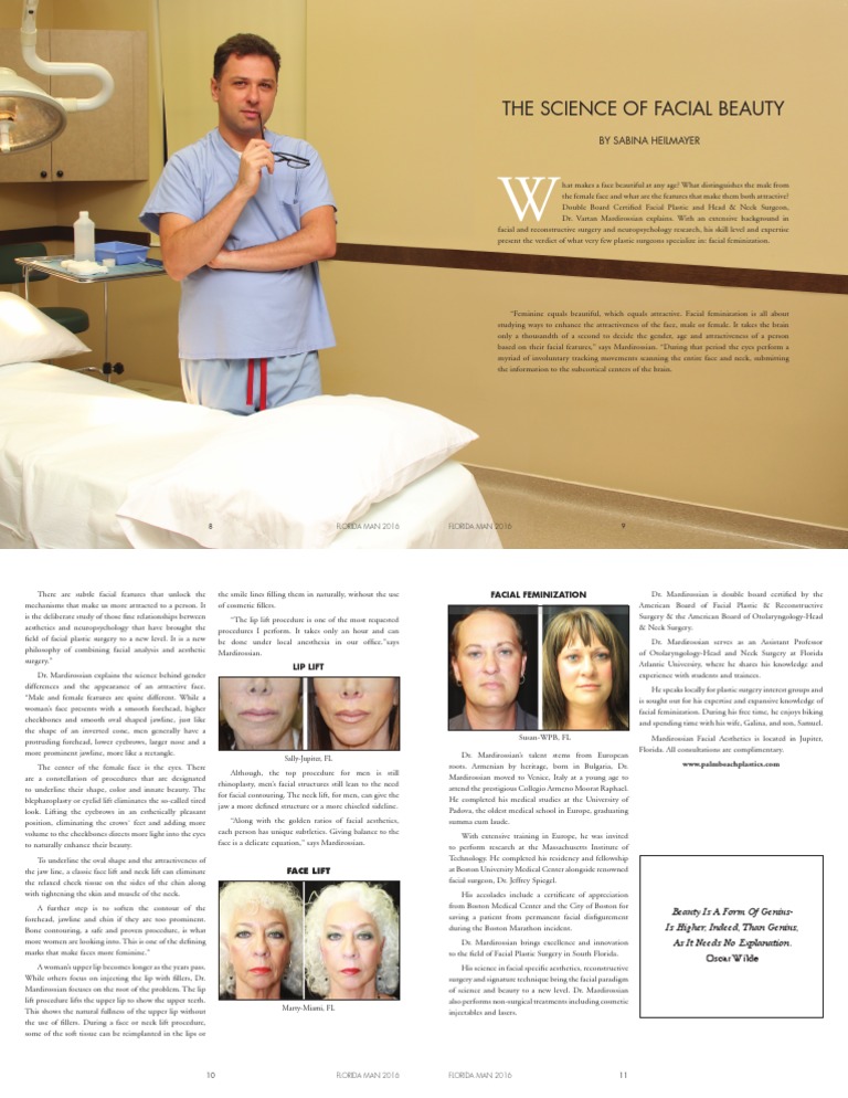 The Science of Facial Beauty | PDF | Plastic Surgery | Face