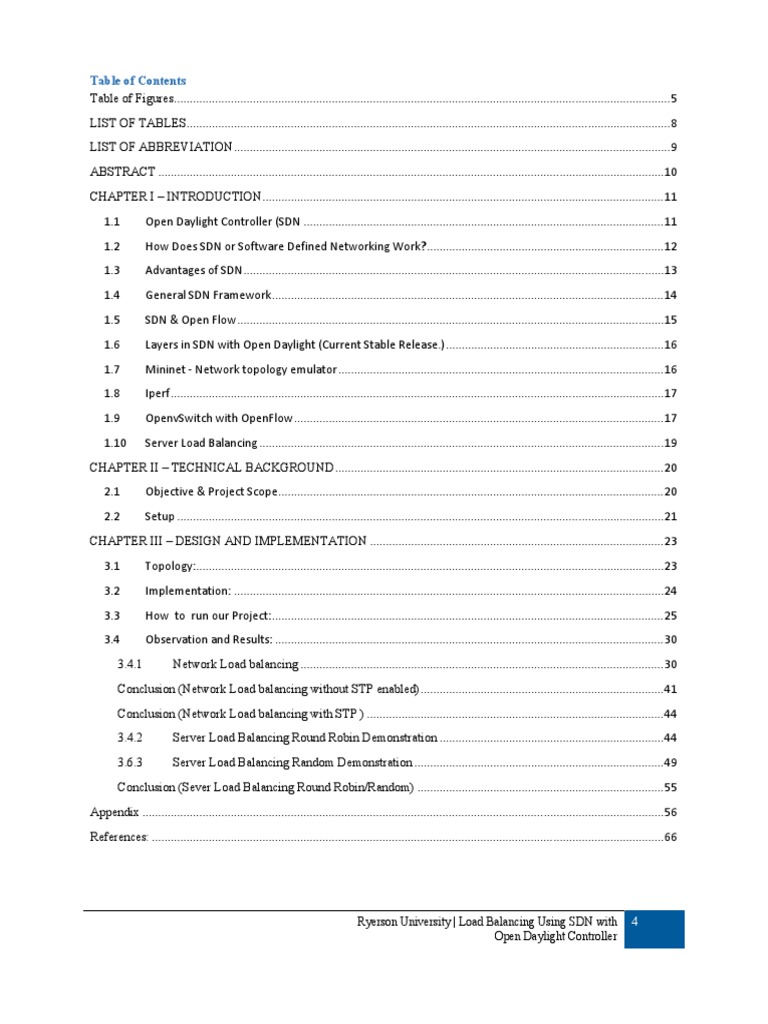 Opendaylight LoadBalancing | PDF | Load Balancing (Computing) | Port (Computer Networking)