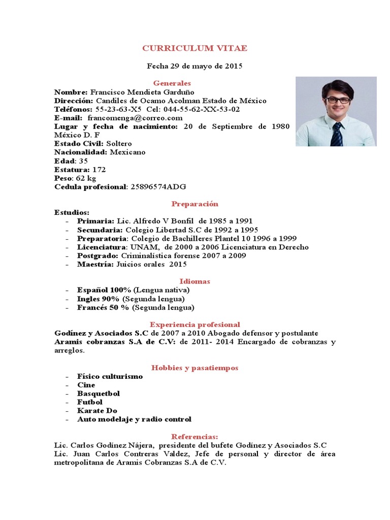 Curriculumvitae | PDF