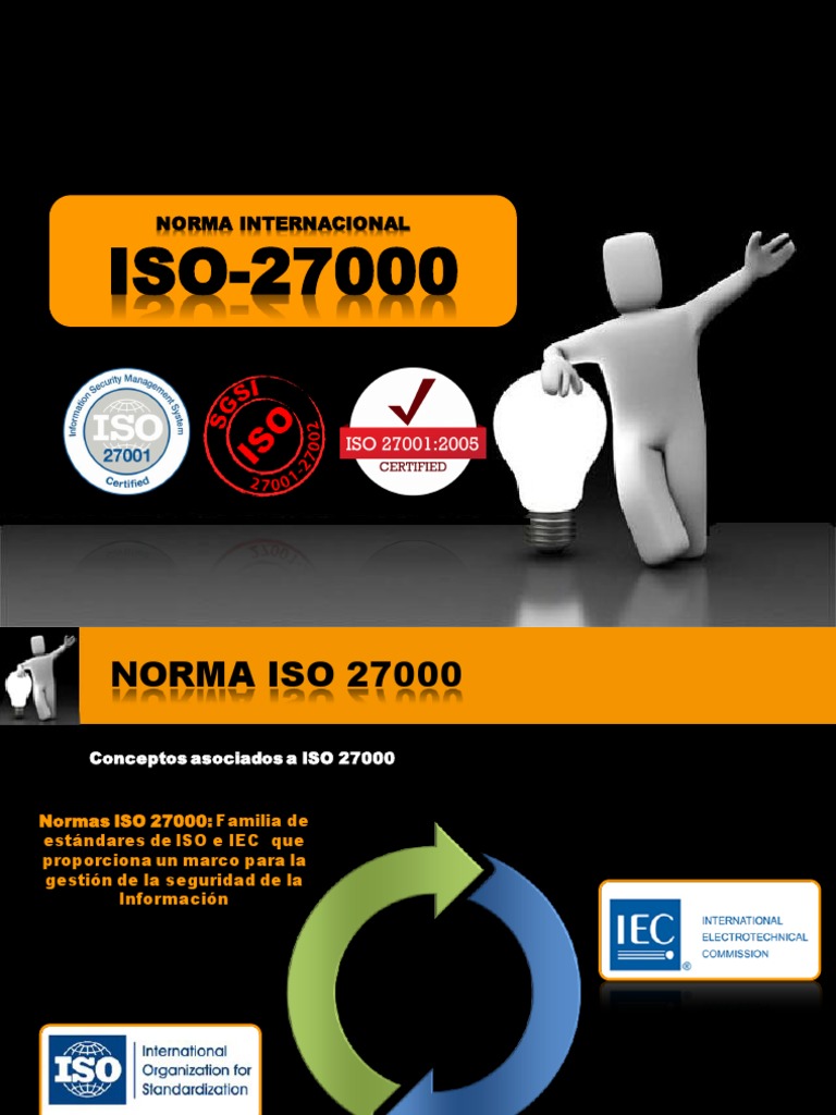 ISO 2700 Seguridad De Informaci n Organizaci n Internacional Para