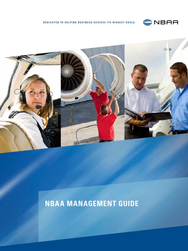 NBAA Aviation Management Guide | PDF | Instrument Flight Rules | Visual ...