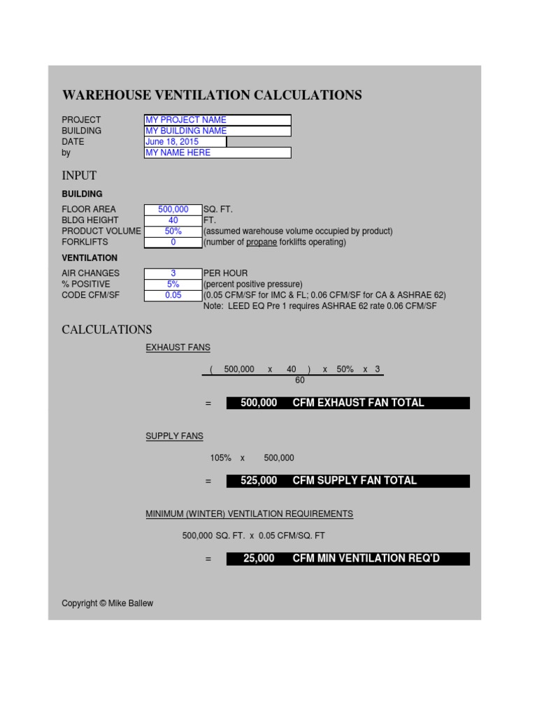 IndustrialVentilation Warehouse | PDF | Technology & Engineering