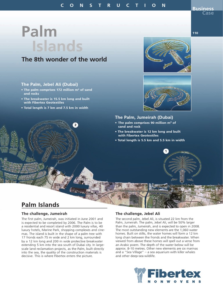 Fibertex Geotextiles Palm Island GB | PDF | Nature