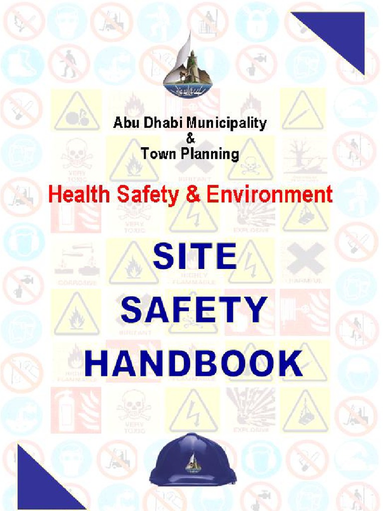 Abu Dhabi Site Safety Handbook | PDF | Scaffolding | Fires