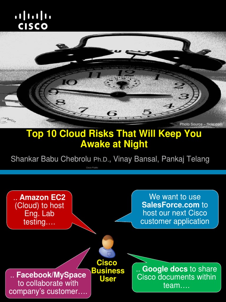 Top 10 Cloud Risks And Mitigation Strategies Pdf Cloud Computing Computer Security