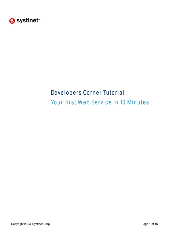 Introduction To Web Services - Implementing A Java Web Service | PDF ...