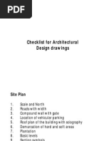 Architectural - Drawing List | PDF | Drawing | Civil Engineering