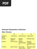 Penilaian Down Score Neonatus | PDF