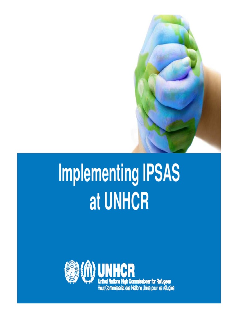 IPSAS Implementation at UNHCR | PDF | Balance Sheet | Financial Statement