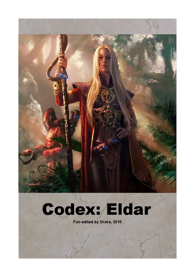 Codex: Eldar 2010 Reedition v.3.1 | PDF | Sword | Weaponry