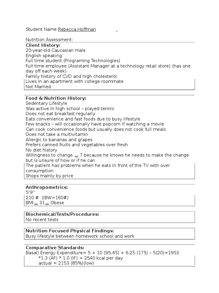 Adime Note | PDF | Dieting | Nutrition