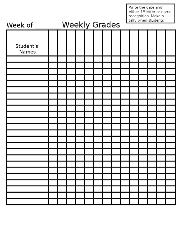 Name Tally Record | PDF