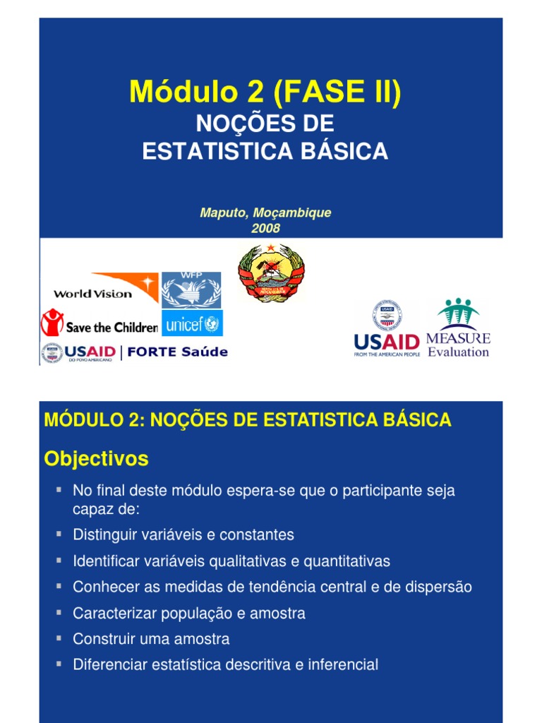 Nocoes Basicas de Estatistica | PDF | Erro de amostragem | Estatísticas ...