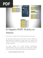 Guía de pinMode en Arduino | PDF | Arduino | Hardware de la computadora