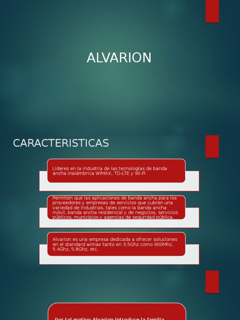 Equipos Alvarion | PDF | Wi Max | Inalámbrico