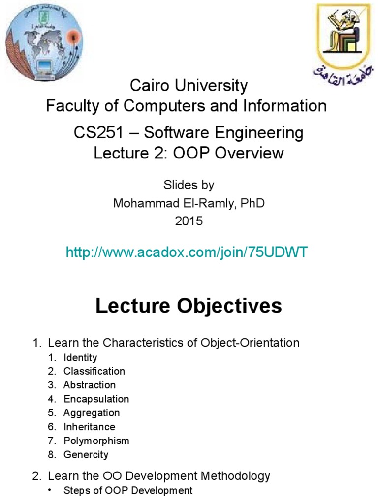 Cs251 Se2015 Set2 Oopreview | PDF | Inheritance (Object Oriented ...