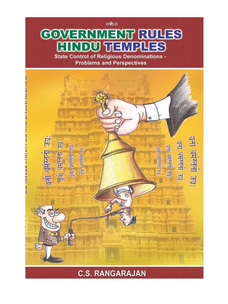 Government Rules Hindu Temples | PDF | Freedom Of Religion | Supreme ...