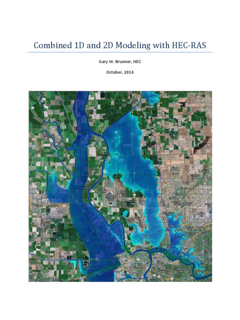 HEC-RAS 1D/2D Modeling Guide | PDF | Arc Gis | 2 D Computer Graphics