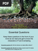 Tuck Everlasting Character Analysis | PDF